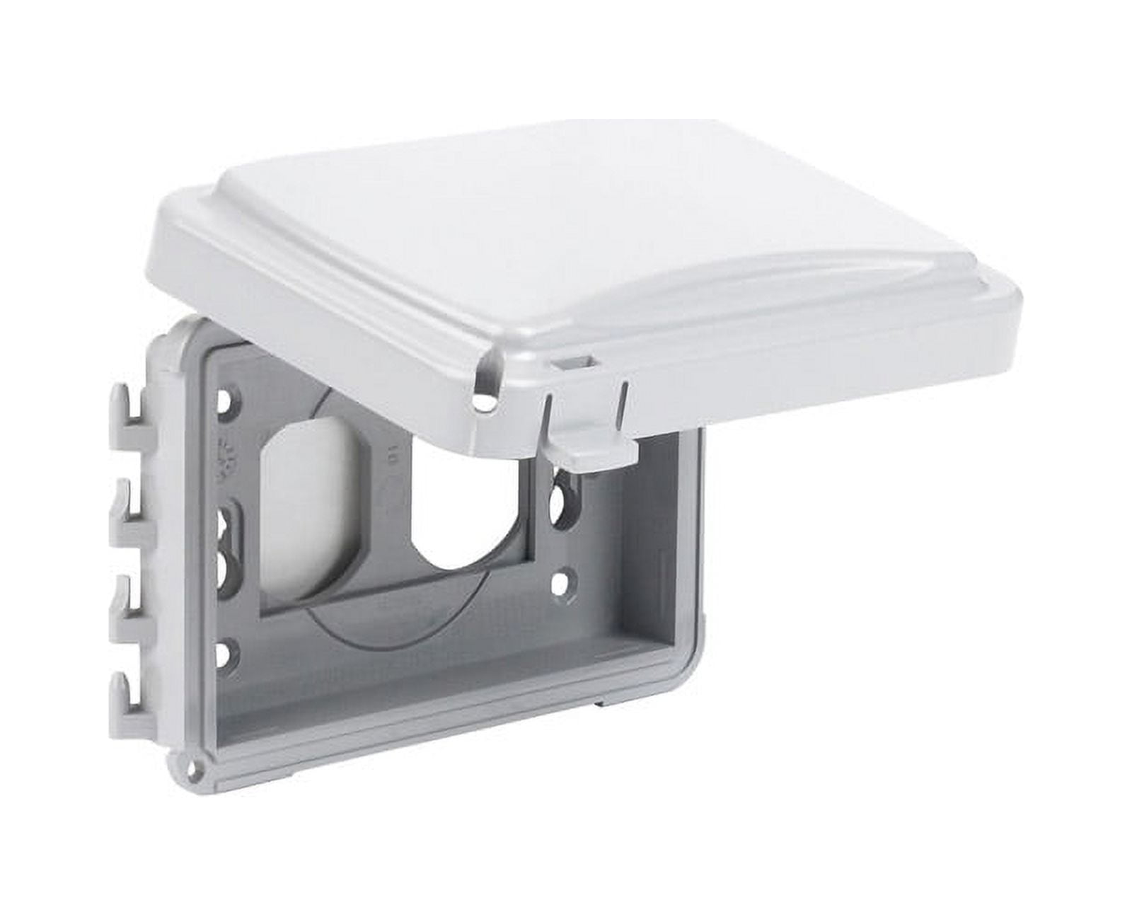 Taymac MM110G Weatherproof Single Outlet Outdoor Receptacle Cover, 5/8 ...