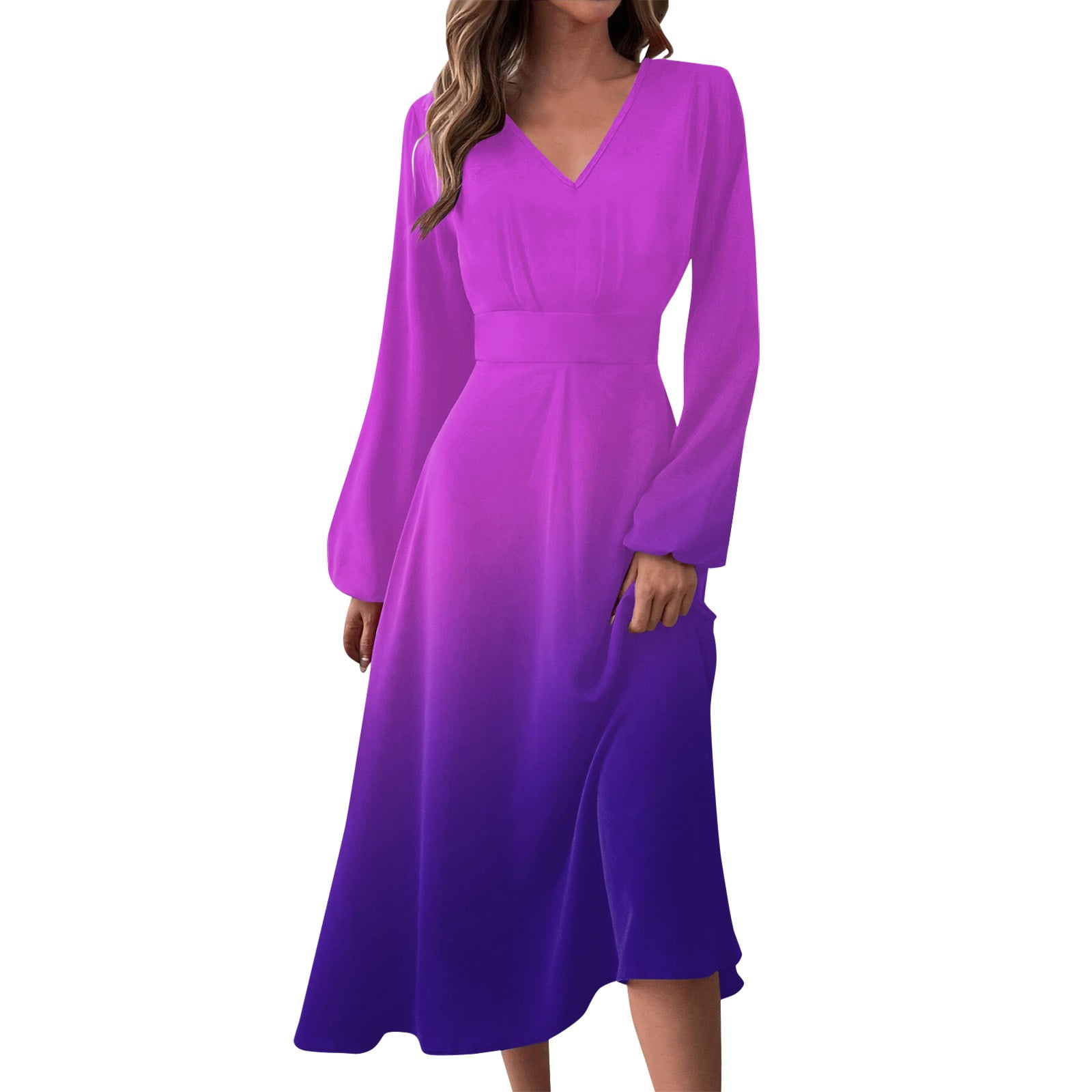 Taymeis Spring Fall Dresses for Women 2024 Vacation Sun Dresses Women ...