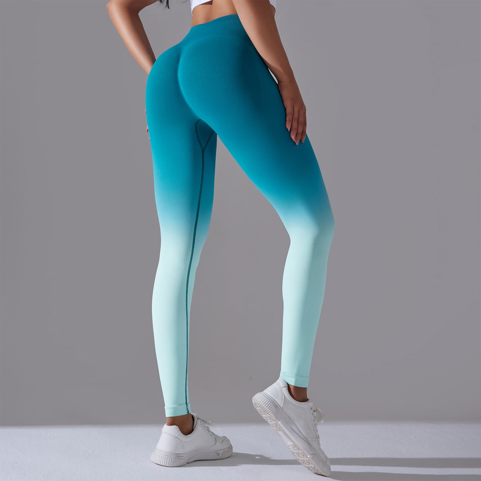 Taymeis Womens Seamless Scrunch Butt Lifting Workout Leggings For