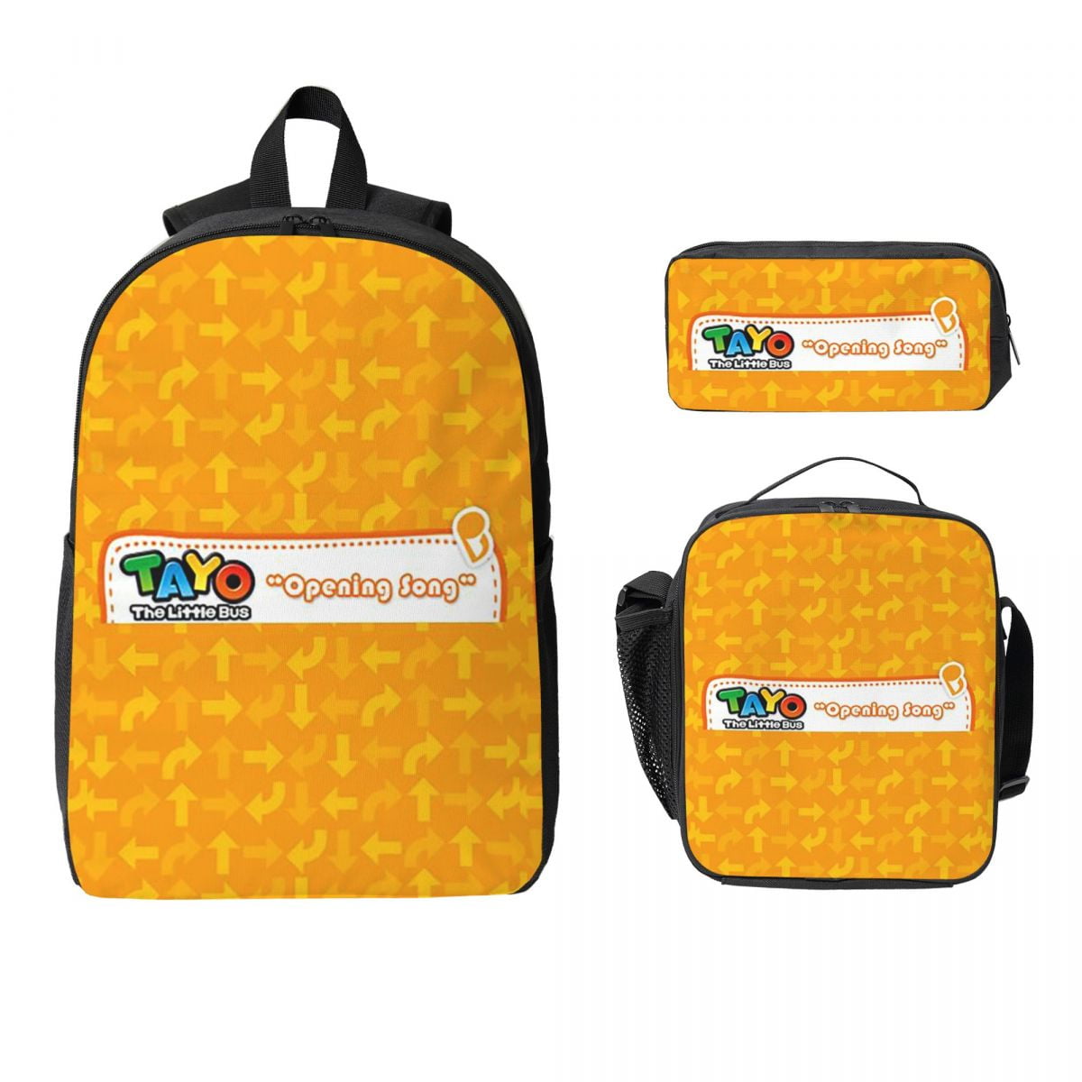 Tayo The Little Bus Cartoon Backpack BookBag Bag Laptop Shoulder Bags ...