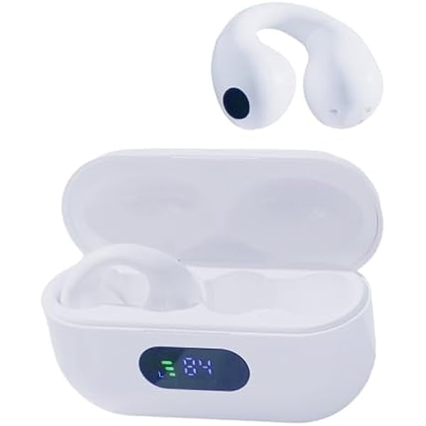 Tayogo Ear Clip Bluetooth Headphones, Open Ear Clip Headphone with Mic ...