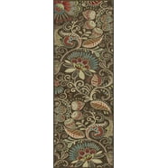 MDA Rugs Mateos Thick Polyester Shag Area Rug, Contemporary Design, Red ...