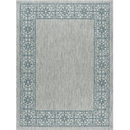 Nourison Garden Party Denim Indoor/Outdoor Area Rug - Walmart.com
