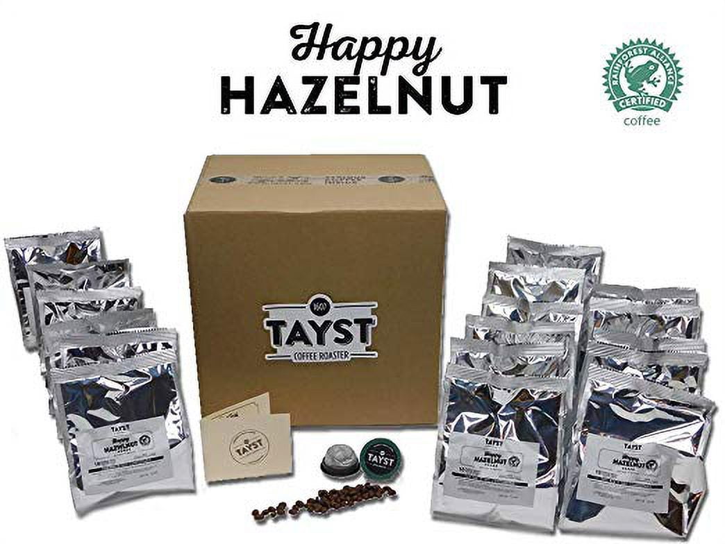 Tayst Hazelnut Coffee Pods | 240 ct. Happy Hazelnut | 100% Compostable ...