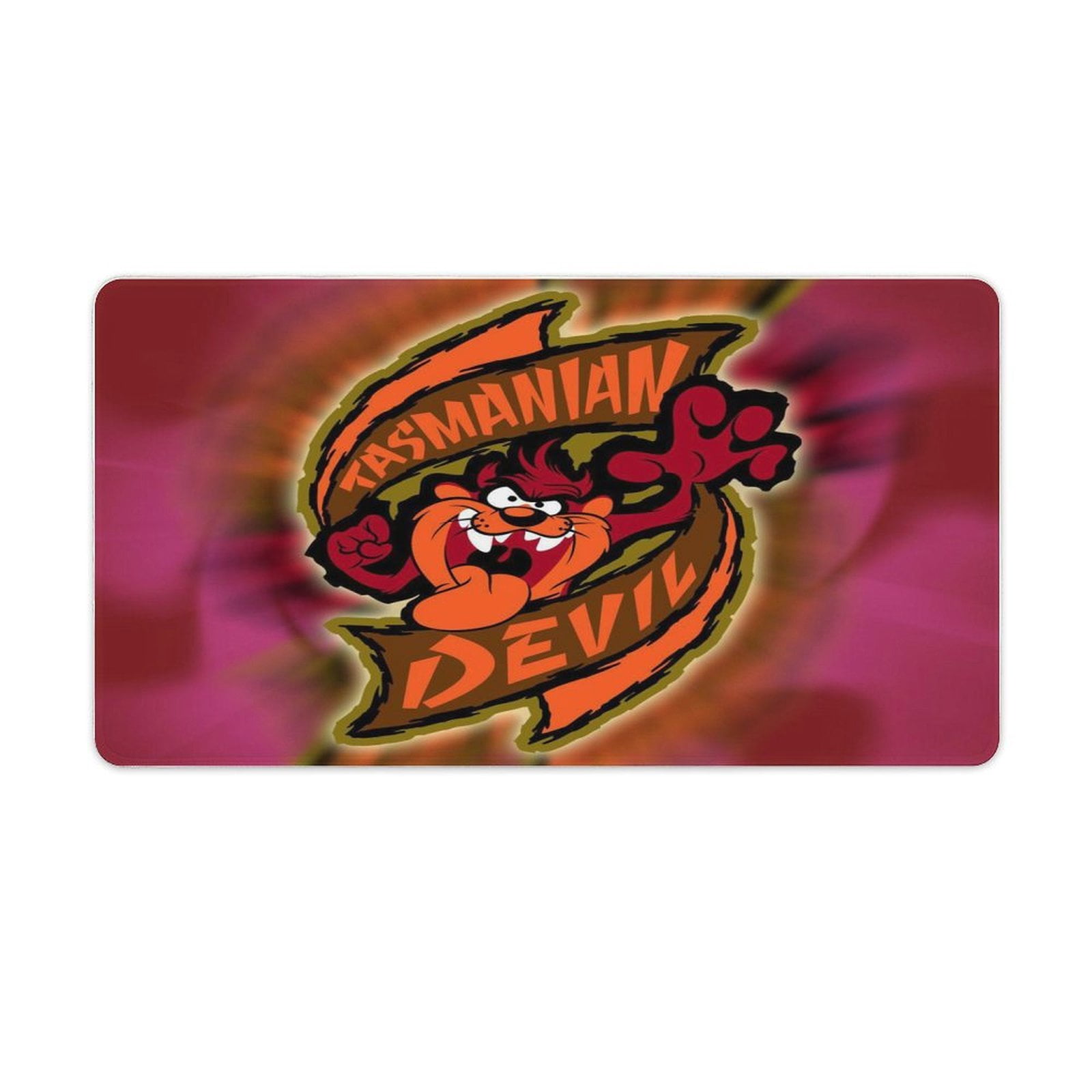 Taz Animal Mania Mouse Pad with Stitched Edge Desk Mat Keyboard Pad for ...