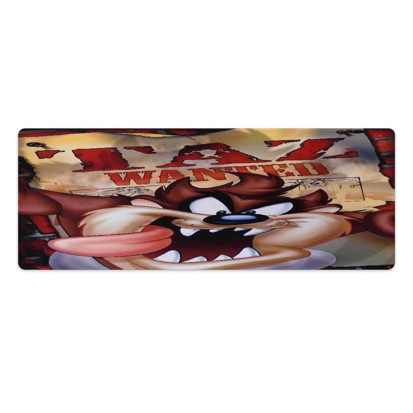 Taz Animal Mania Mouse Pad with Stitched Edge Desk Mat Keyboard Pad for ...