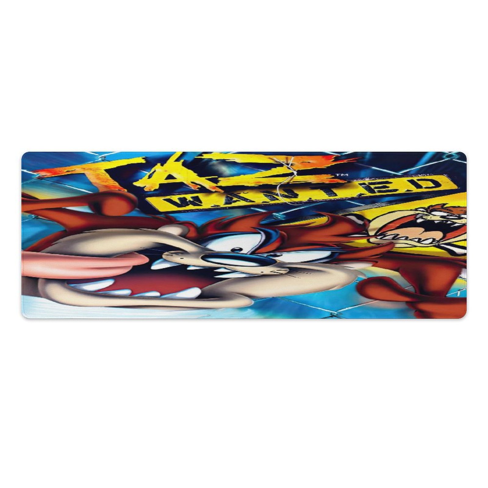 Taz Animal Mania Mouse Pad with Stitched Edge Desk Mat Keyboard Pad for ...