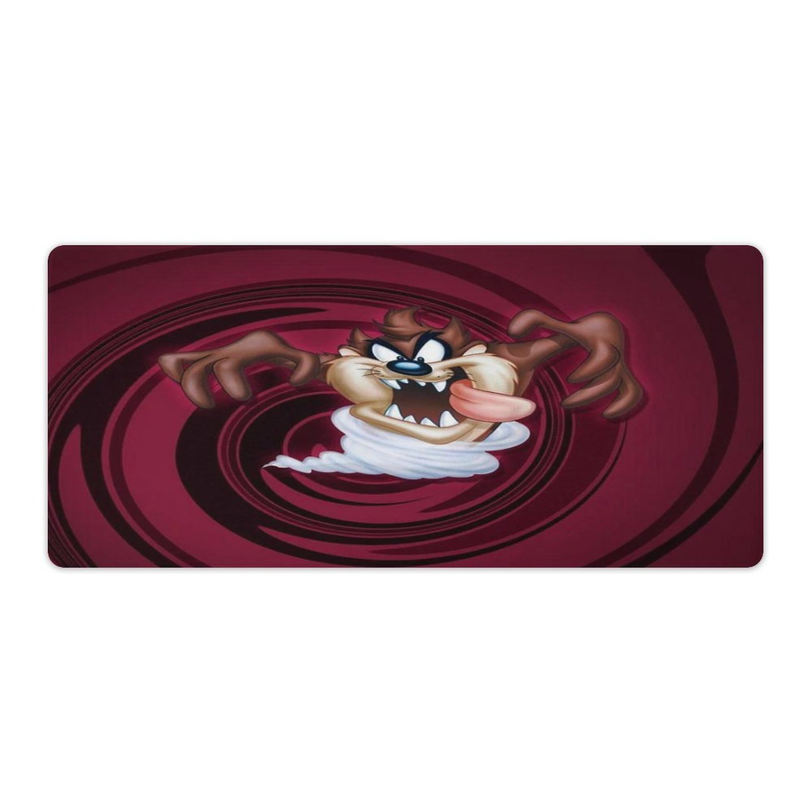 Taz Animal Mania Mouse Pad with Stitched Edge Desk Mat Keyboard Pad for ...