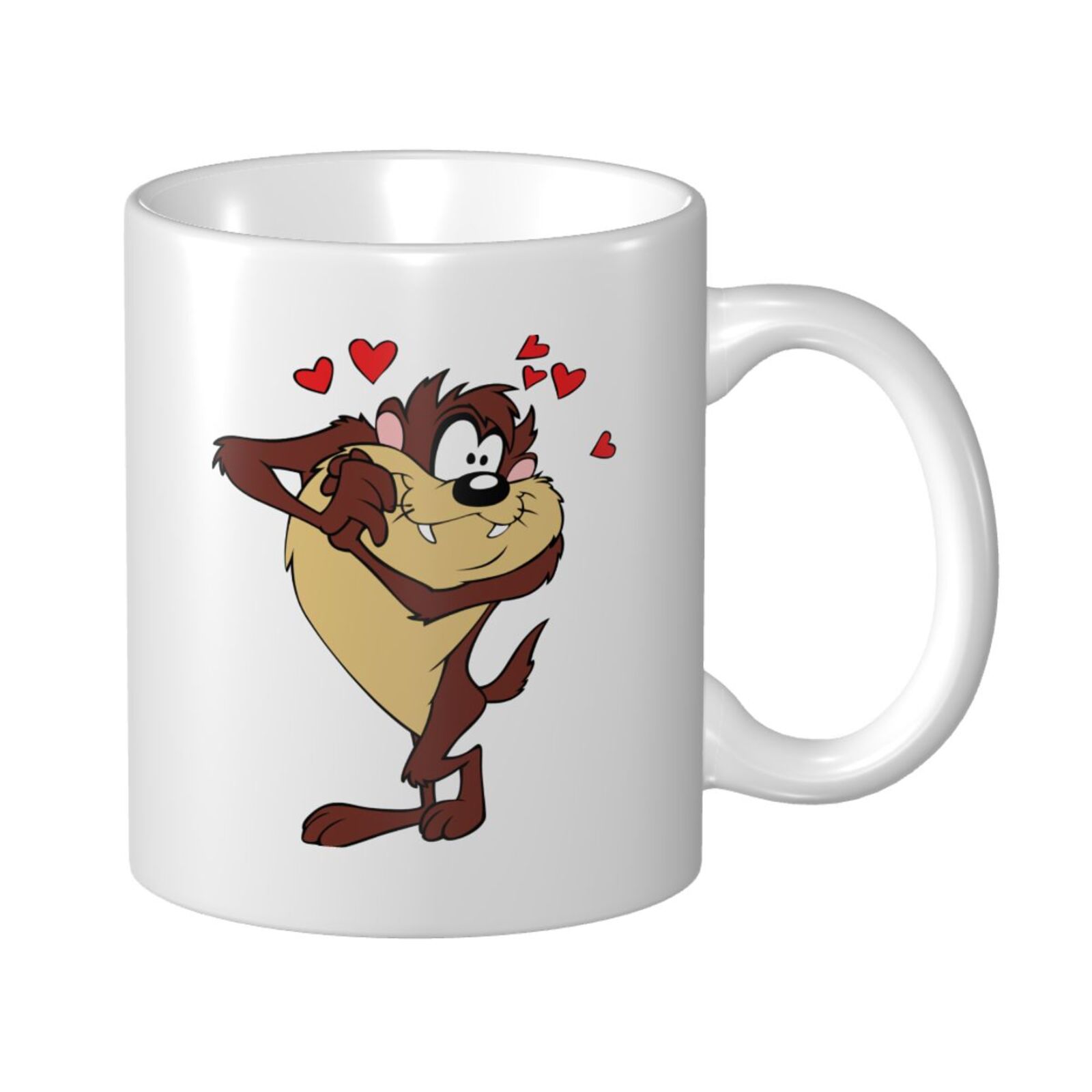 Taz Animal Tasmanian Devil Ceramic Coffee Tea Cup with Handle Cute ...