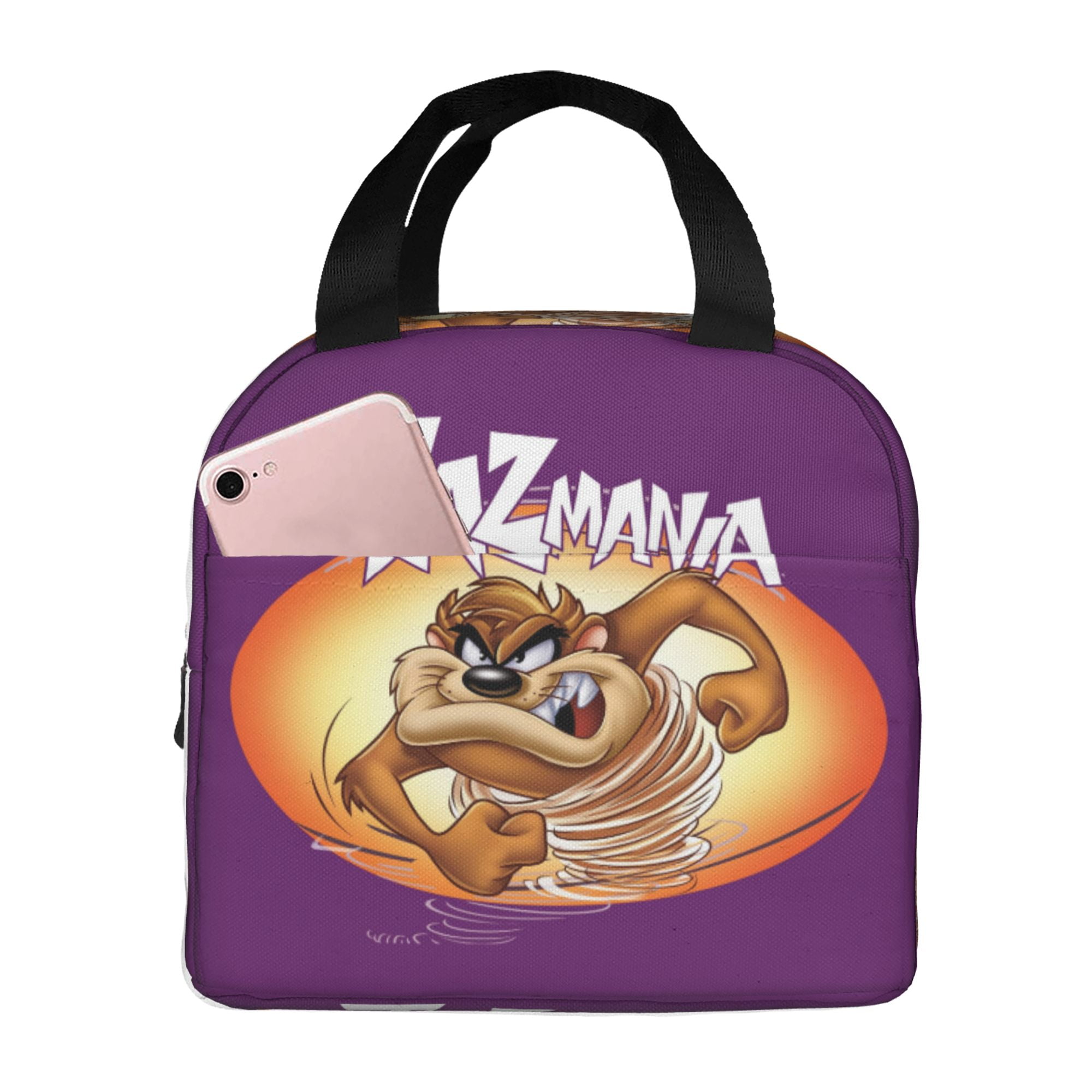 Taz Animal Tazmanian Devil Lunch Bag for Women Men, Reusable Lunch Tote ...