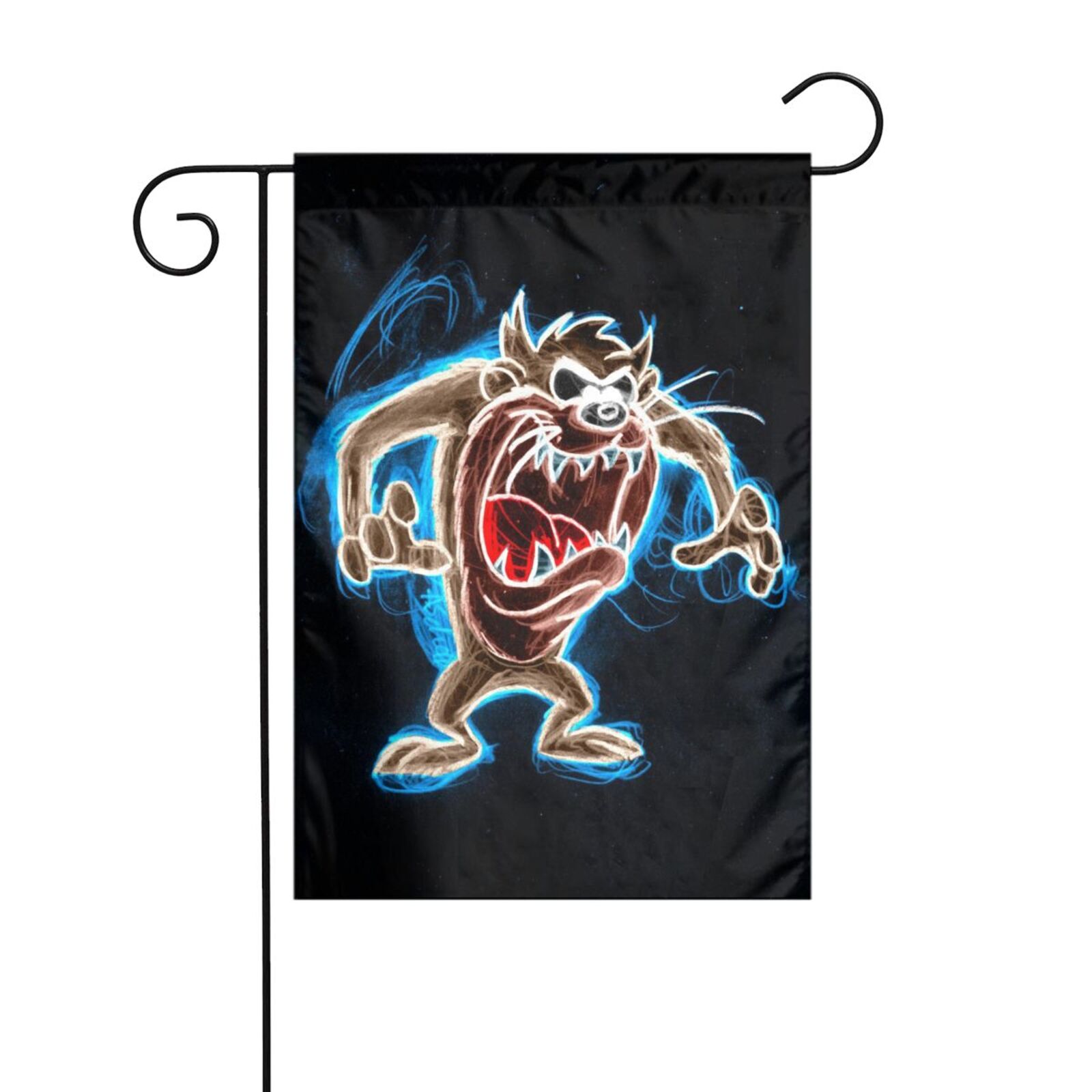 Taz Mania Garden Flags for Outside Graphic Garden Flag 12 x 18 Inch Double Sided Yard Outdoor ...