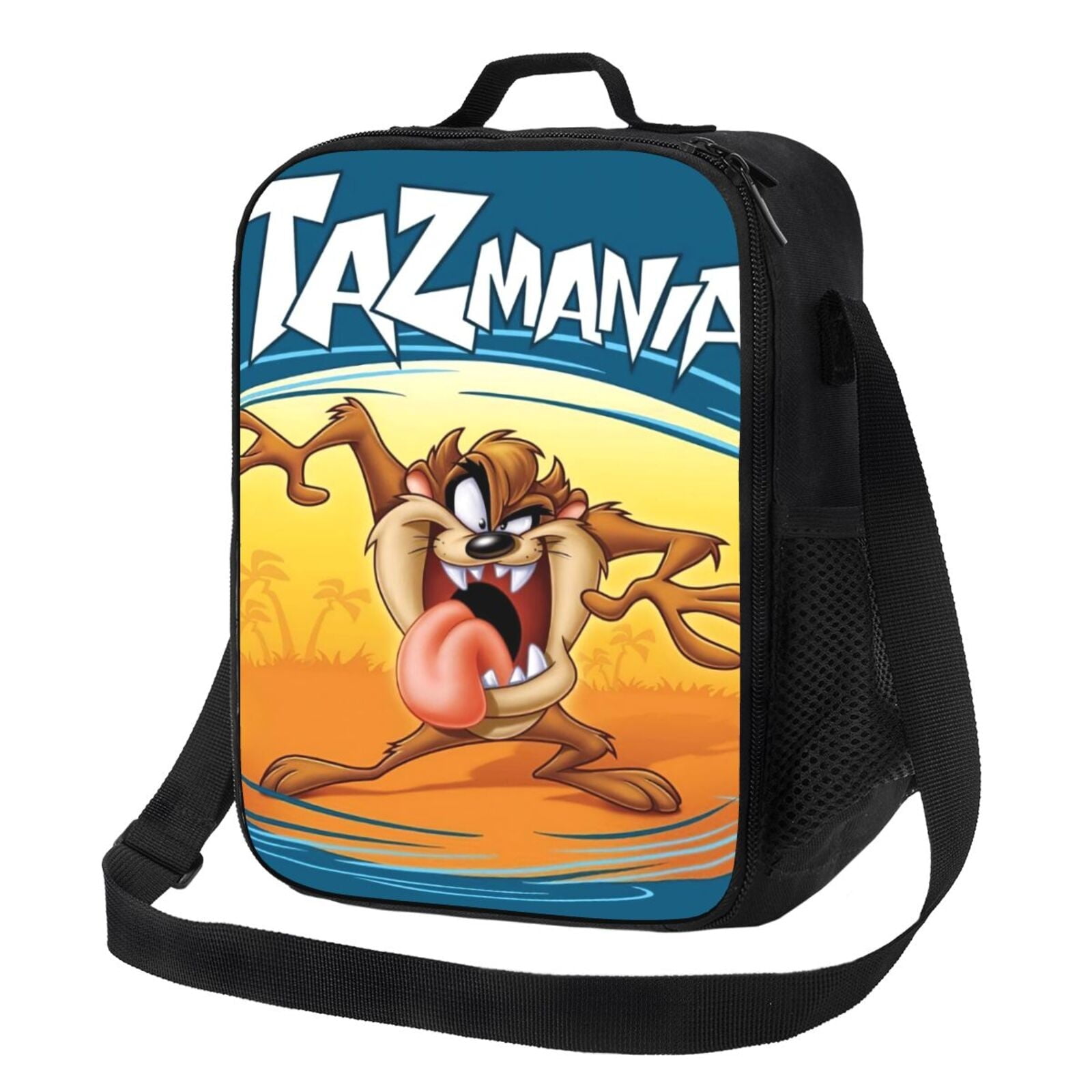 Taz-Mania Lunch Bag Thermal Tote with Shoulder Strap for Adults ...