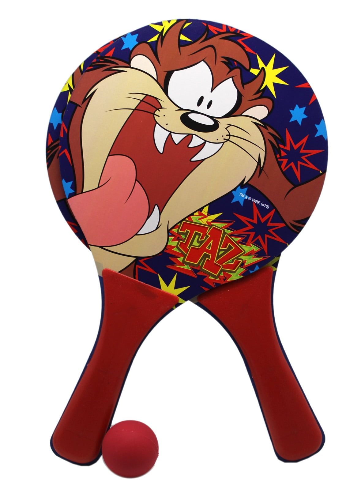 Taz the Tasmanian Wood Paddle Ball - Devil Blue Paddle Paddle Ball 3pc ...