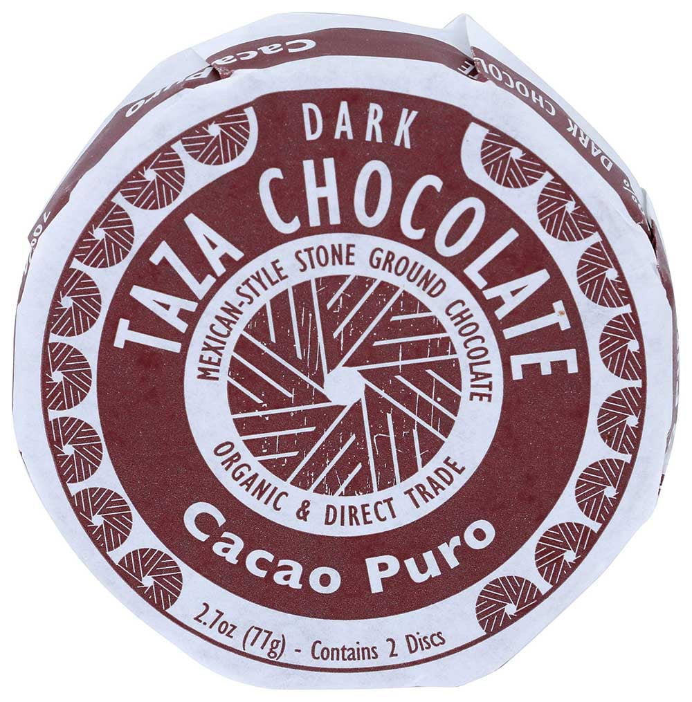 Taza Chocolate Organic Mexicano Disc 70% Dark Chocolate, Cacao Puro, 2. ...