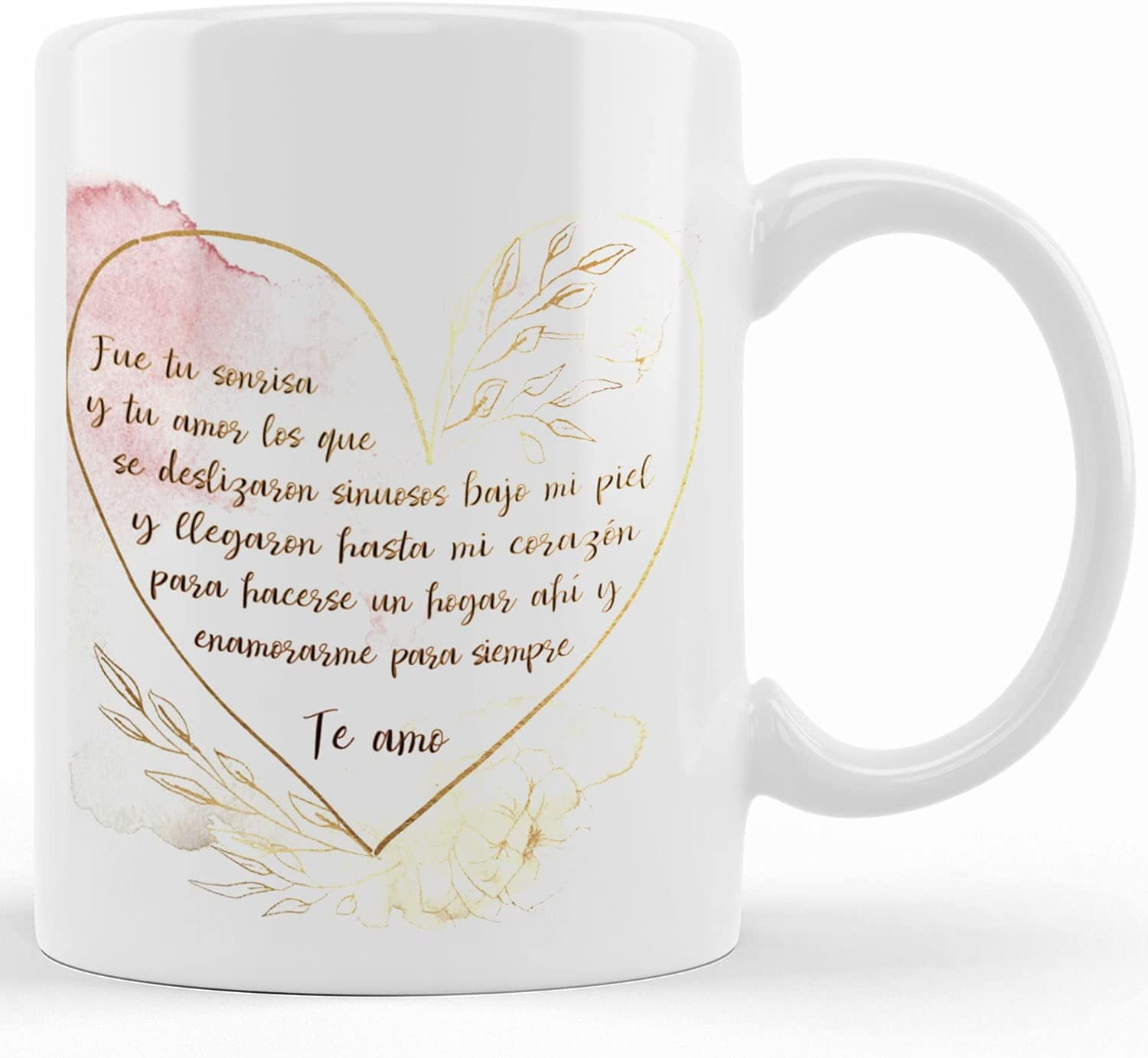Taza De Amor Con Mensajes Para Esposa Novia Madre Regalo Aniversario ...