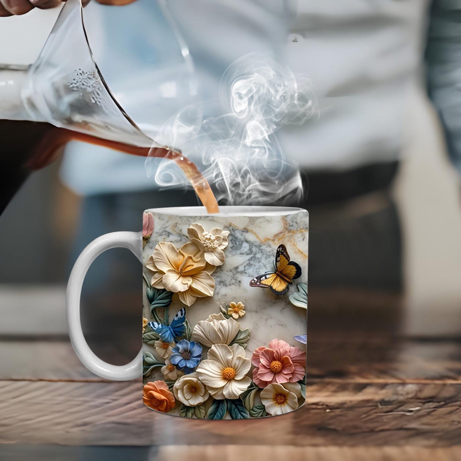 Taza Inflable del Mundo 11oz Sublimación La Taza - Walmart.com