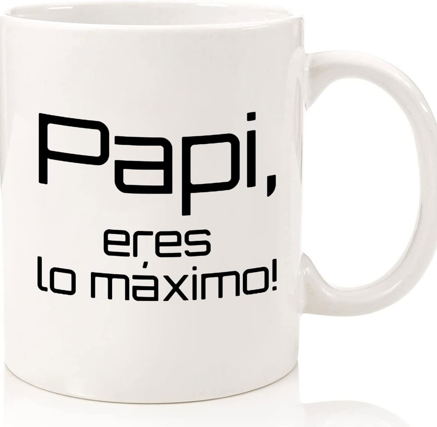 Spanish Dad Mug 'Papi Eres Lo M√°ximo': Perfect Novelty Gift, Ceramic ...