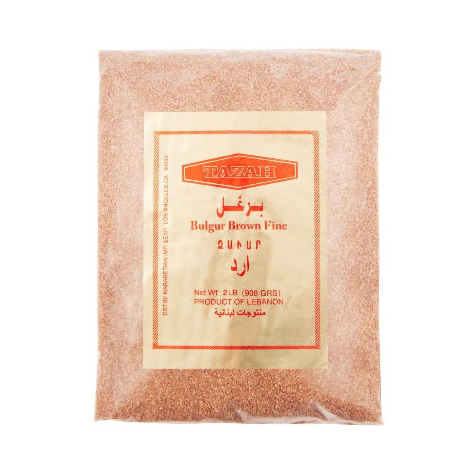 Tazah Dark Lebanese Bulgur 2 lbs. - Walmart.com