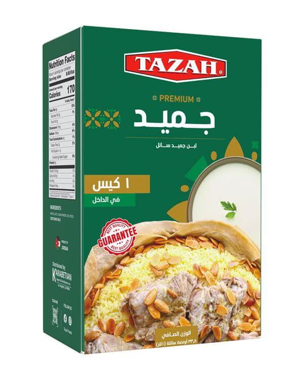 Tazah Jameed Liquid (جميد) – 1L (33.8 oz) | Traditional Soup Starter ...