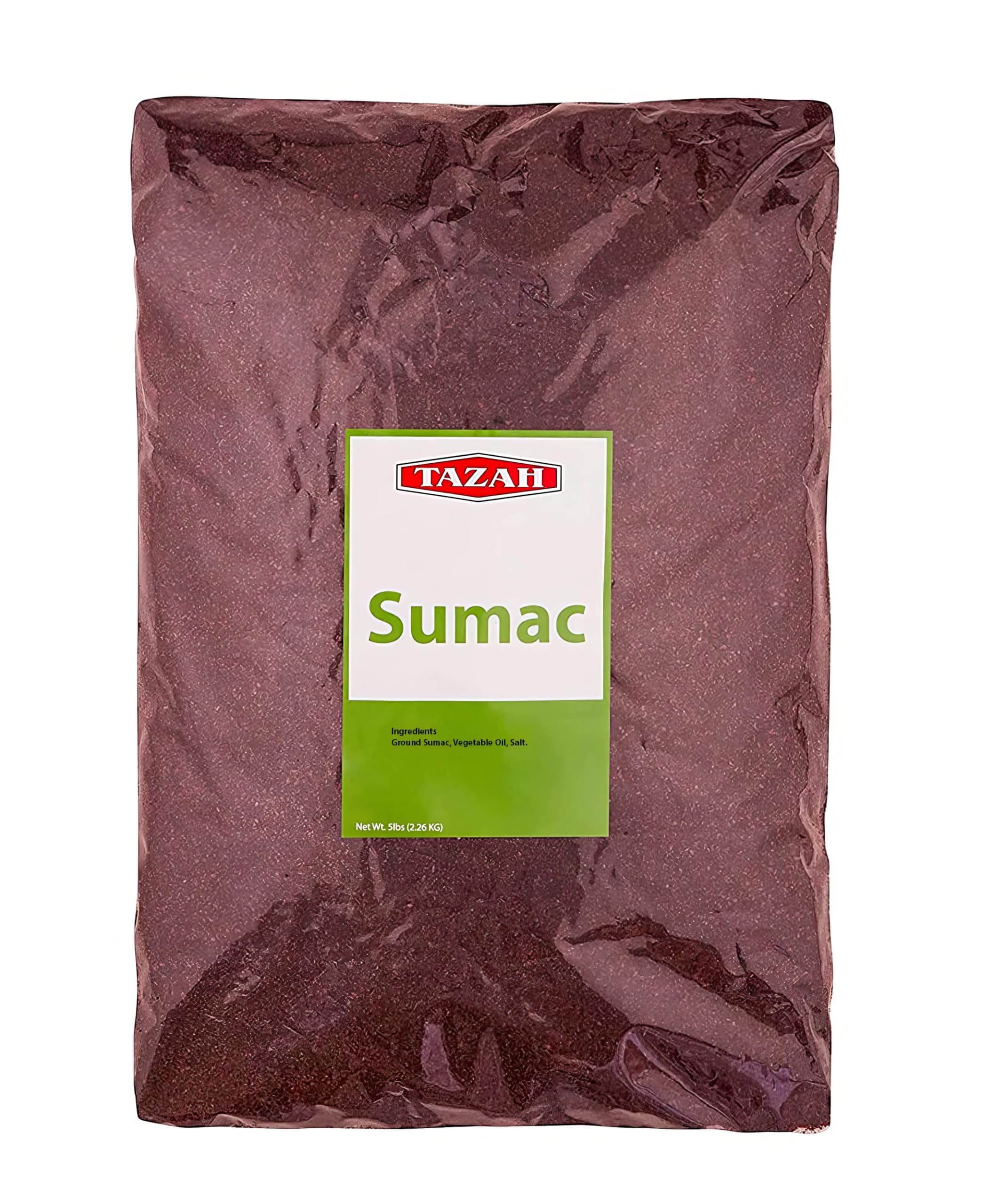 Tazah Sumac Spice - STF9 5 Pounds Ground Sumac Seasoning from Jordan ...