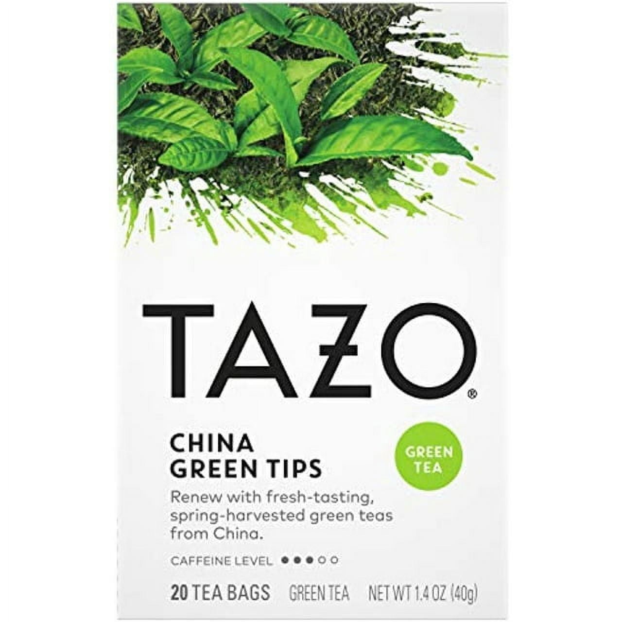 Tazo China Green Tips Green Tea Filterbags (20 count) - Walmart.com