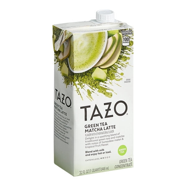 Tazo Green Tea Matcha Latte Concentrate, 32 Ounce (Pack3) - Walmart.com