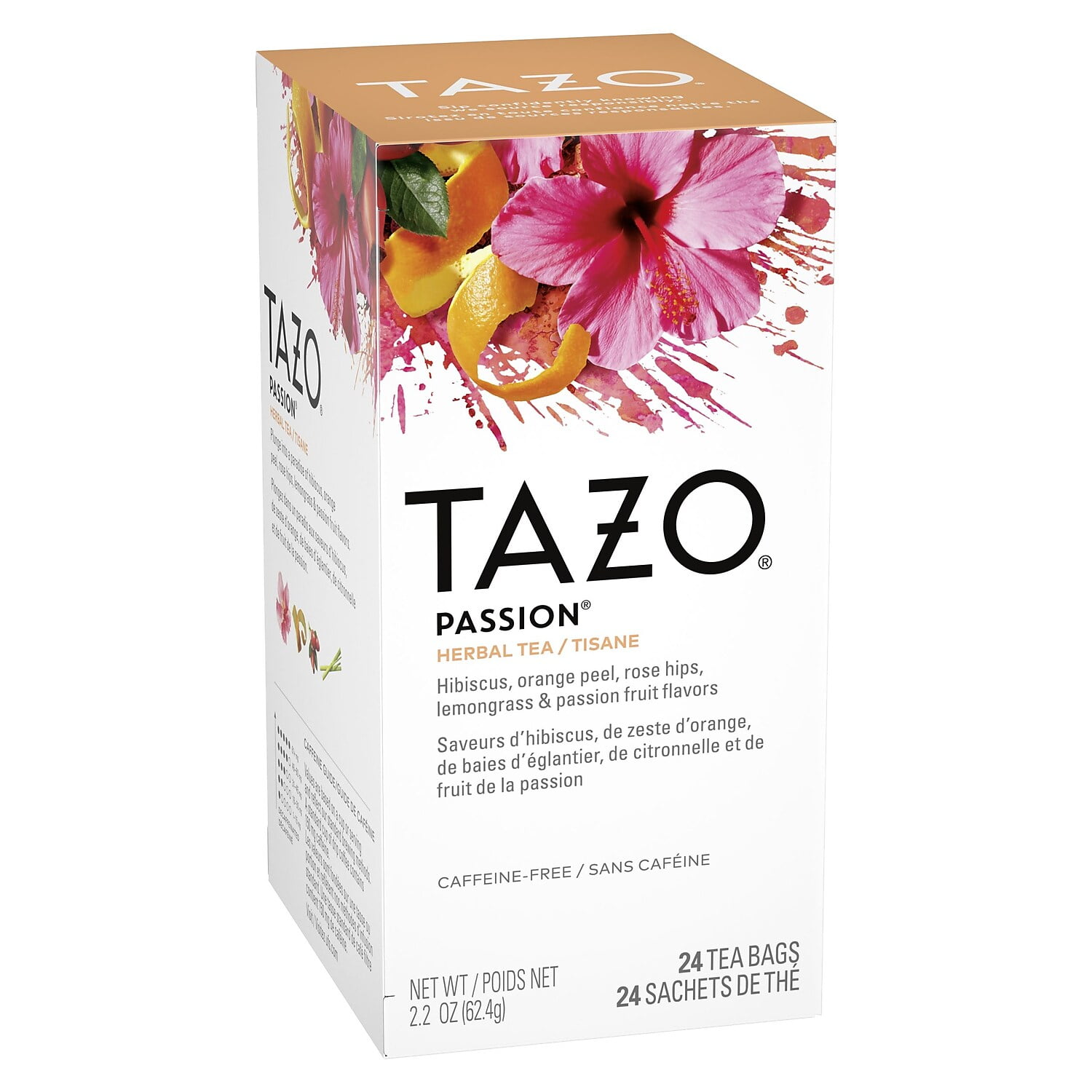 Tazo Passion Herbal Tea Bag - Walmart.com