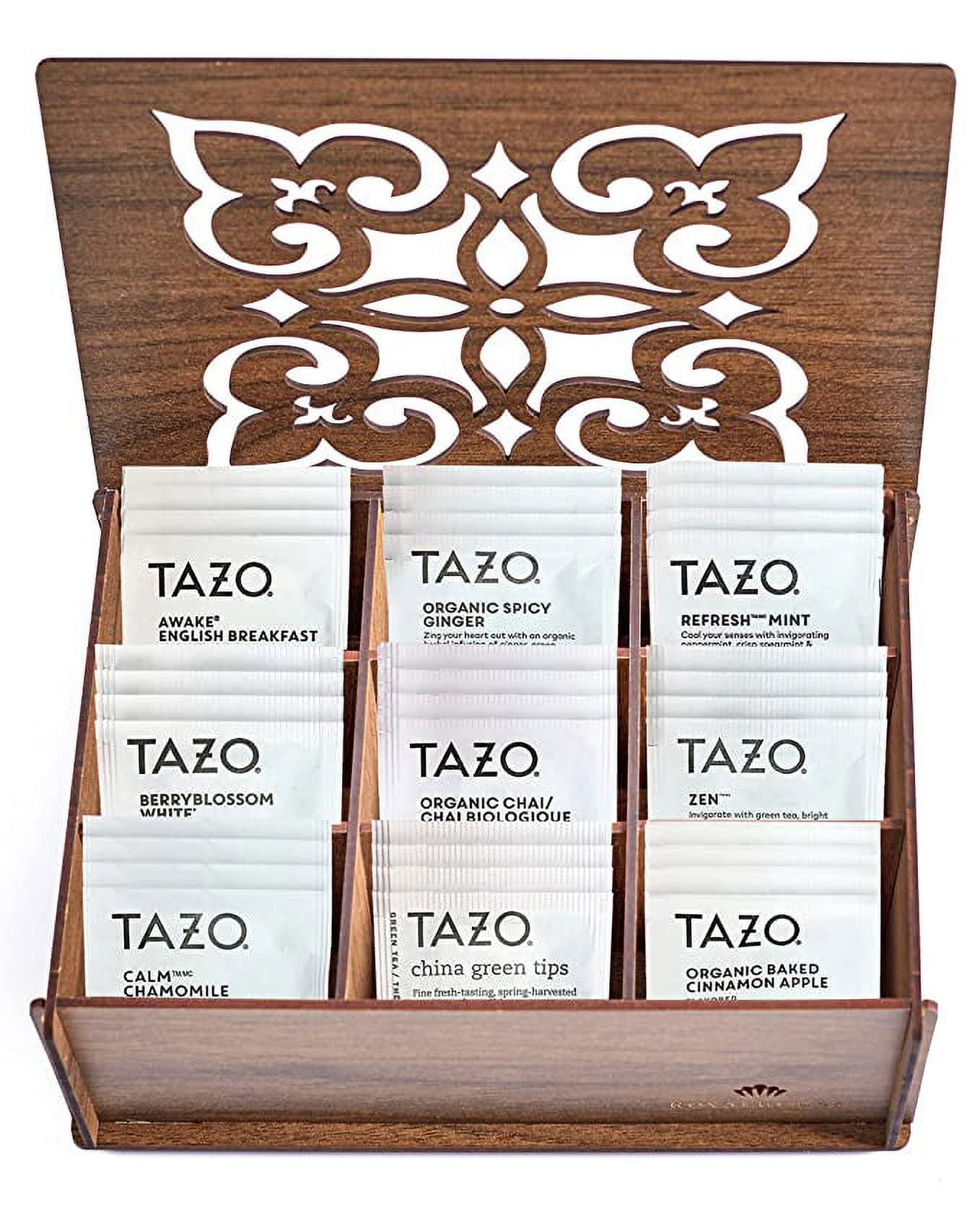 Tazo Tea Bags Sampler Assortment Box - 80 COUNT - Perfect Variety Pack ...