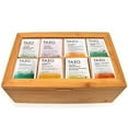 Tazo Tea Bags Sampler Variety in Bamboo Tea Bag Organizer (80 Count) 16 ...