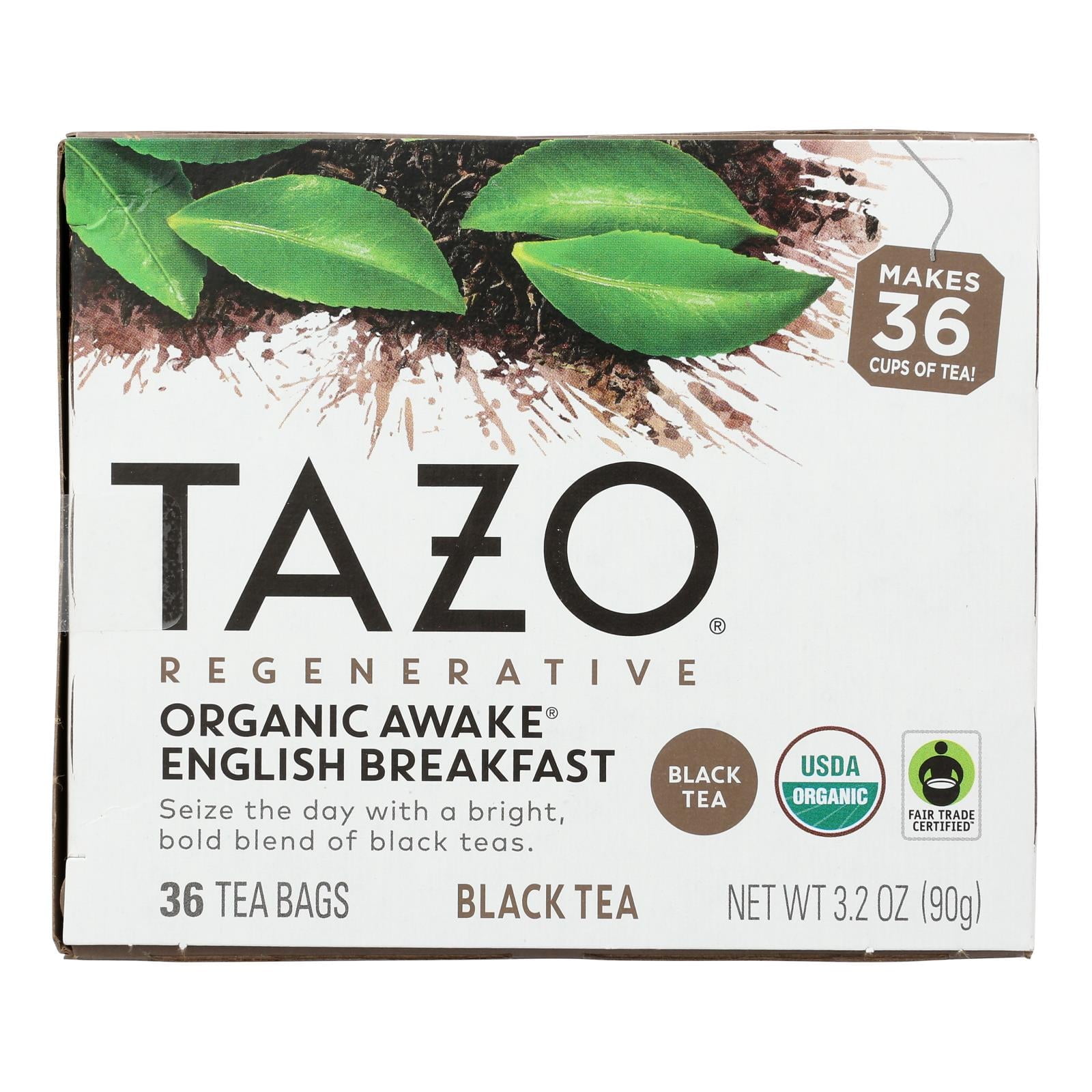 Tazo Tea - Tea Awake Energy Breakfast - Case of 4-36 BAG - Walmart.com