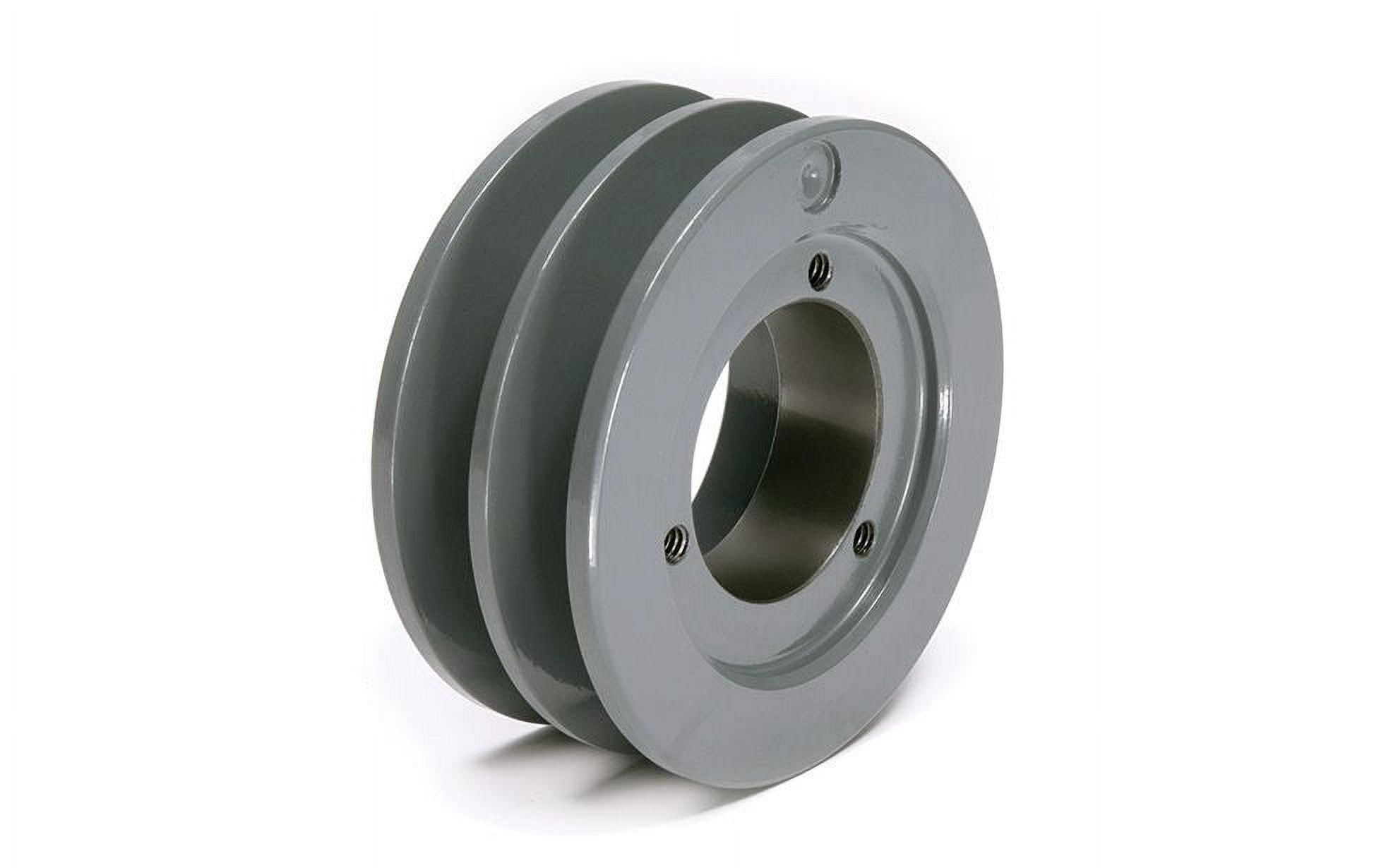Tb Woods V-Belt Pulley,Detachable,2Groove,7.4"OD 702C - Walmart ...