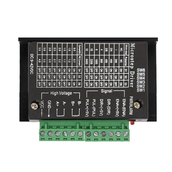 Tb6600 Upgraded Version 32 Subdivision 42/57/86 Stepper Motor Driver 4 ...