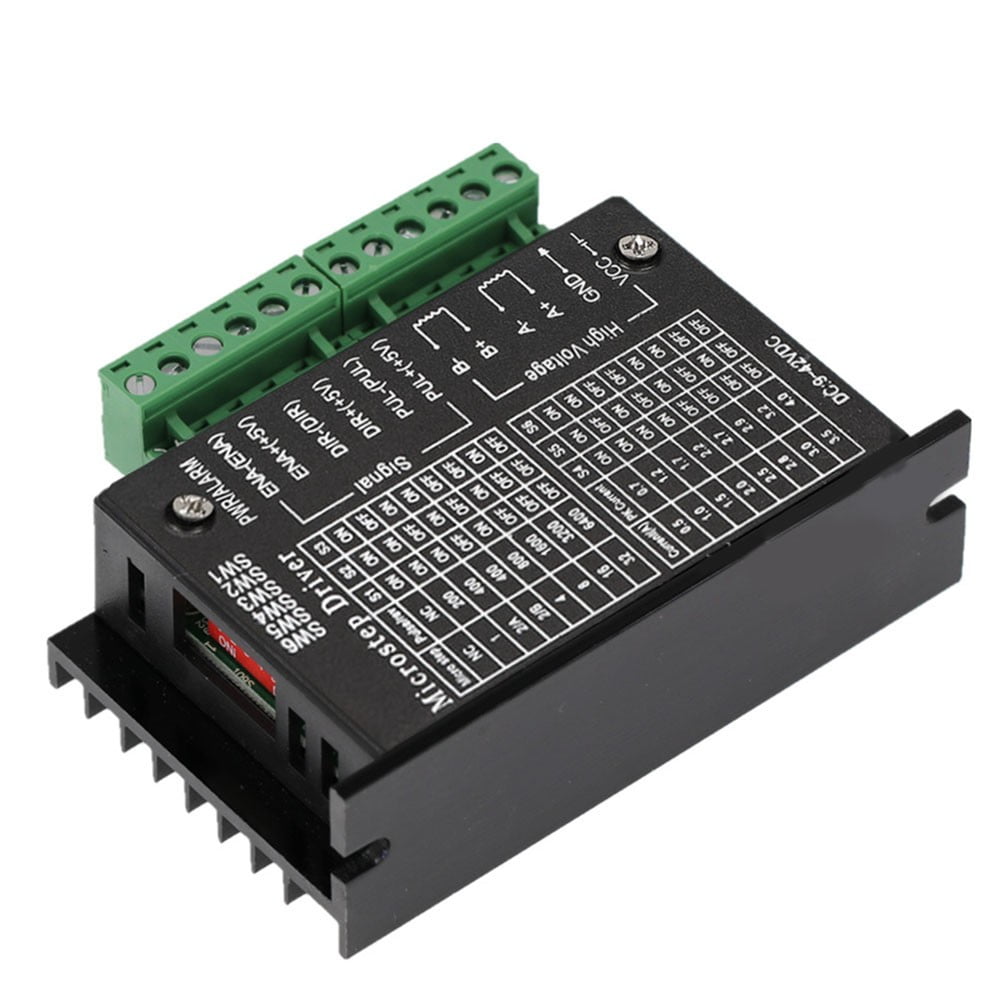 Tb6600 Upgraded Version 32 Subdivision 42/57/86 Stepper Motor Driver 4 ...
