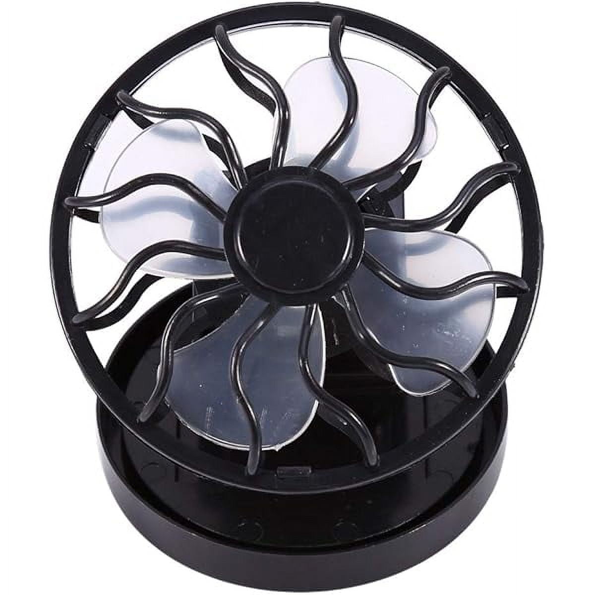 Tbest Solar Powered Fan Hat Solar Fan Camping, Mini Solar Fan No ...