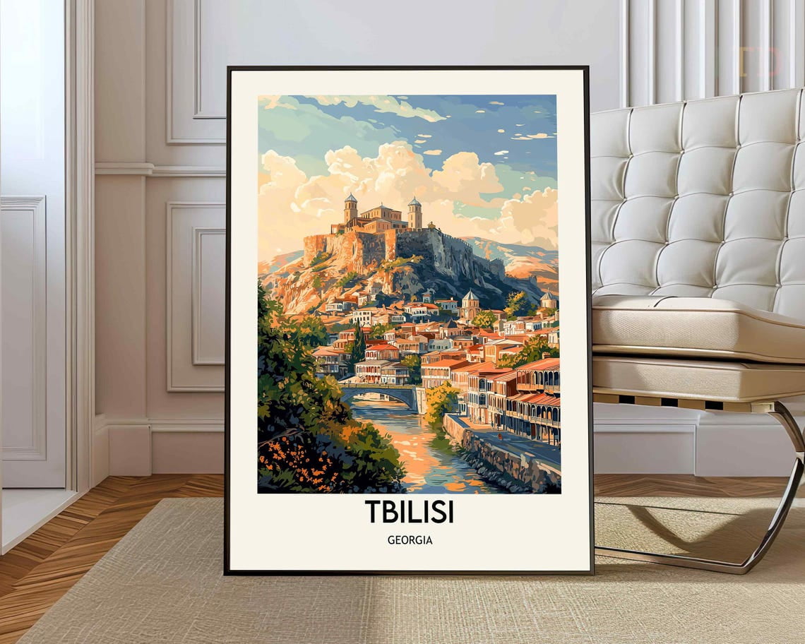 Tbilisi Poster, Tbilisitbilisi Print, Tbilisi Photo, Tbilisi Poster ...