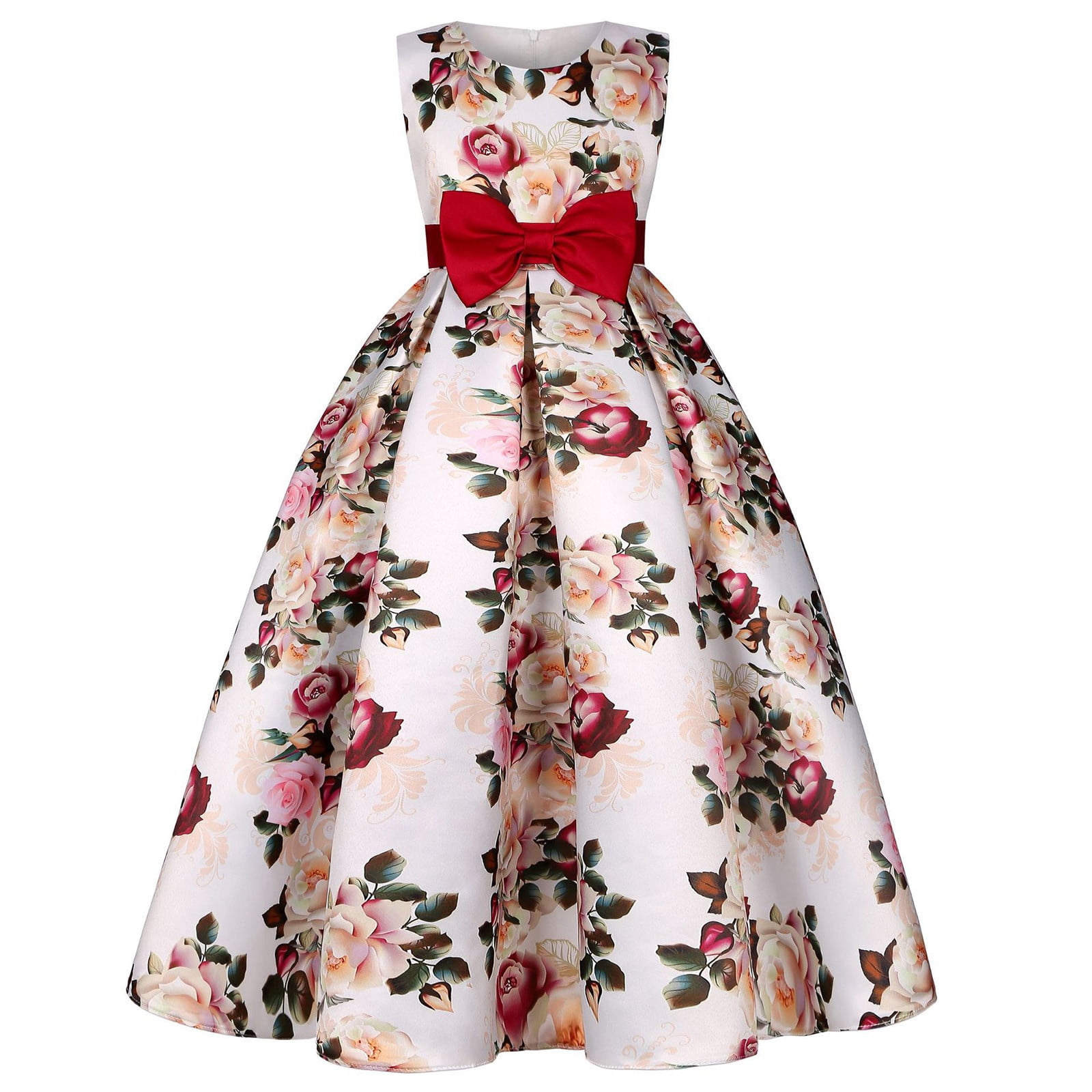 Tbopshirt Baby Girls Dresses,Toddler Girl Dresses,Floral Gown Dresses ...