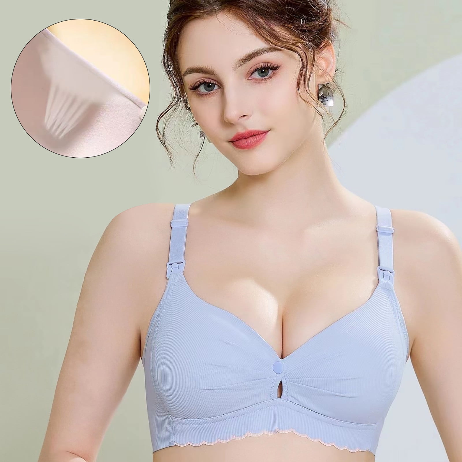 Tbopshirt Front Closure Lace Nursing Bras For Women Clearance Women