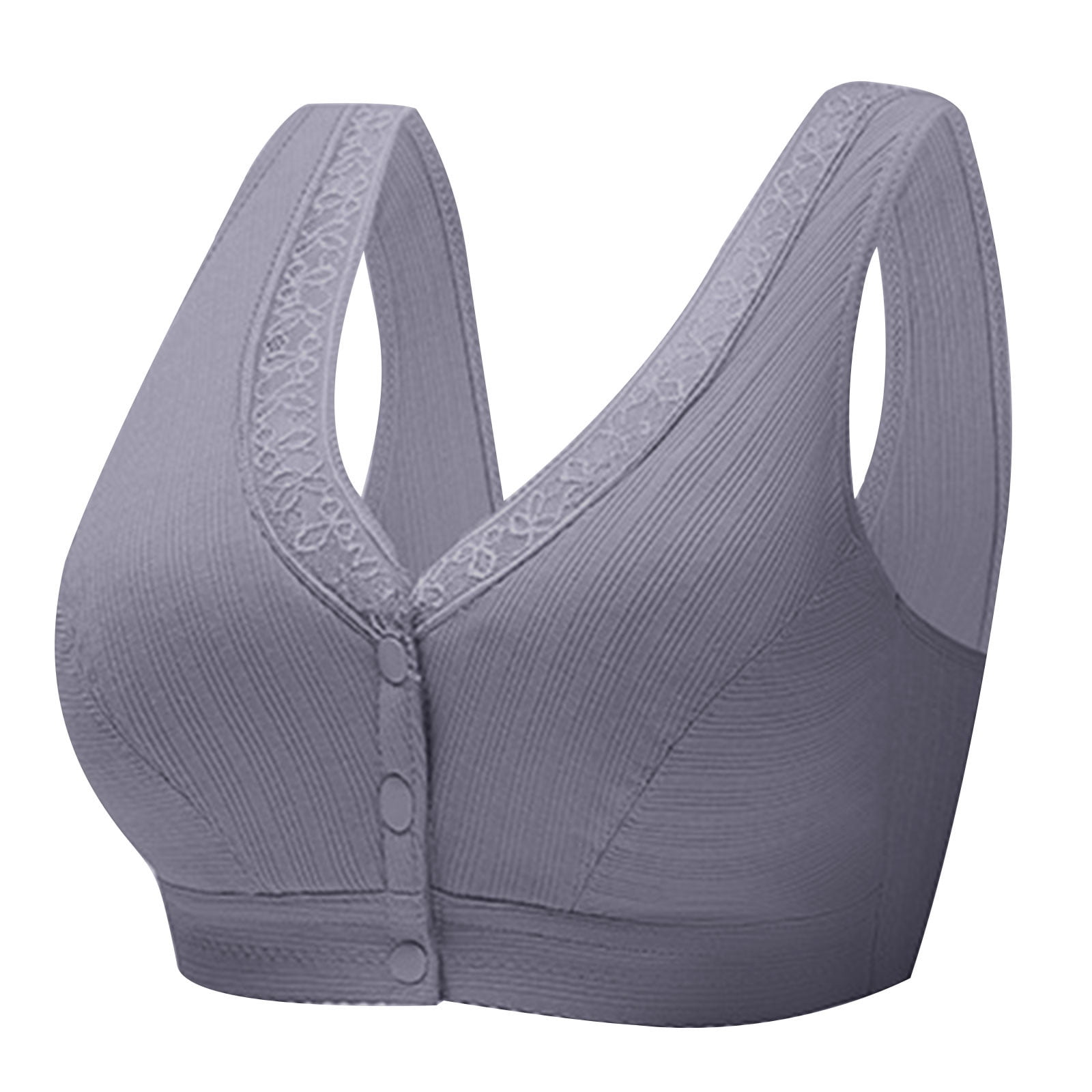 Tbopshirt Front Closure Wireless Lace Bras for Women Plus Size,Women ...