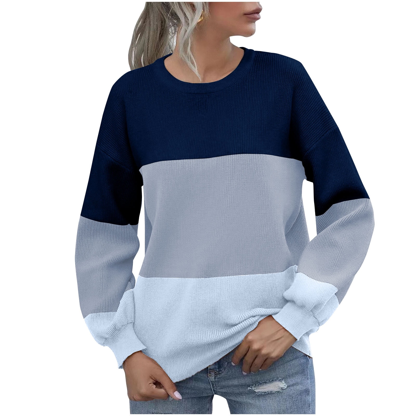 Tbopshirt Womens Sweaters,Fall Sweaters for Women,Comfortable Casual ...