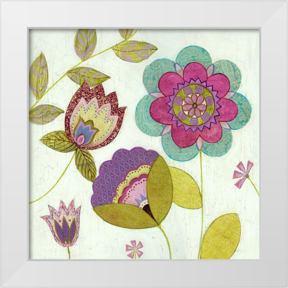 Tbs 15x15 White Modern Wood Framed Museum Art Print Titled - Tribeca ...