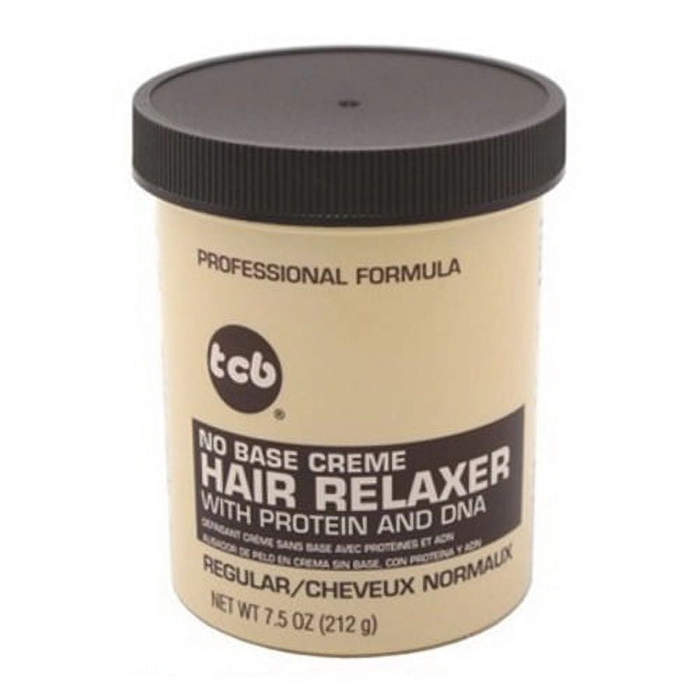 Tcb Protein Repair Hair Relaxer No Base Creme, Regular Jar, 7.5 Oz ...