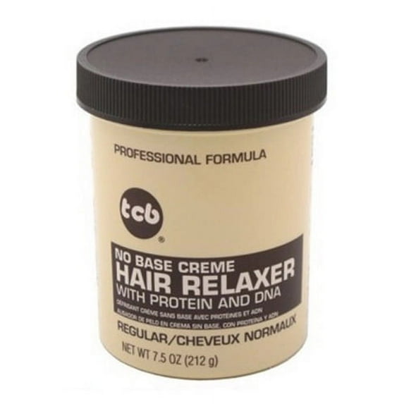 Tcb Protein Repair Hair Relaxer No Base Creme, Regular Jar, 7.5 Oz ...
