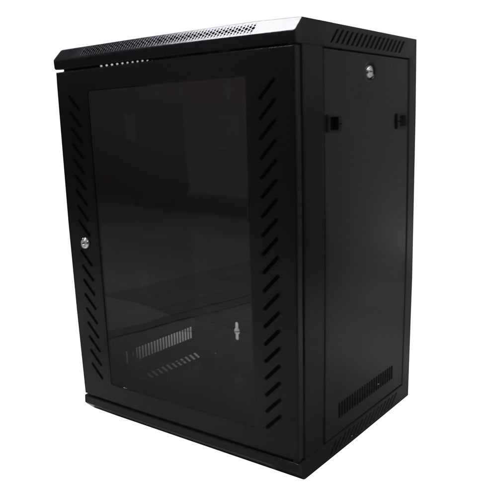 Tcbosik 15U Self-contained Network Cabinet with Cooling Fan and ...