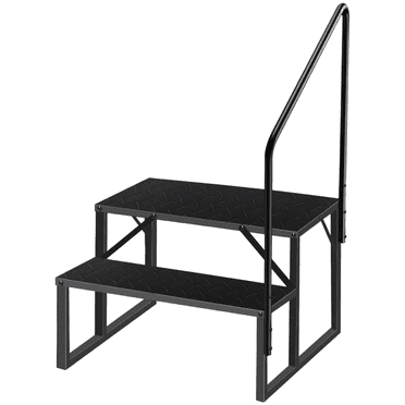 AOILE Heavy-Duty RV Steps with Handrail – Portable Anti-Slip Stair for ...