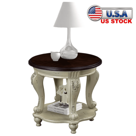Accent Table - 22"H - Side - Storage - Nightstand - Bedroom -Living ...