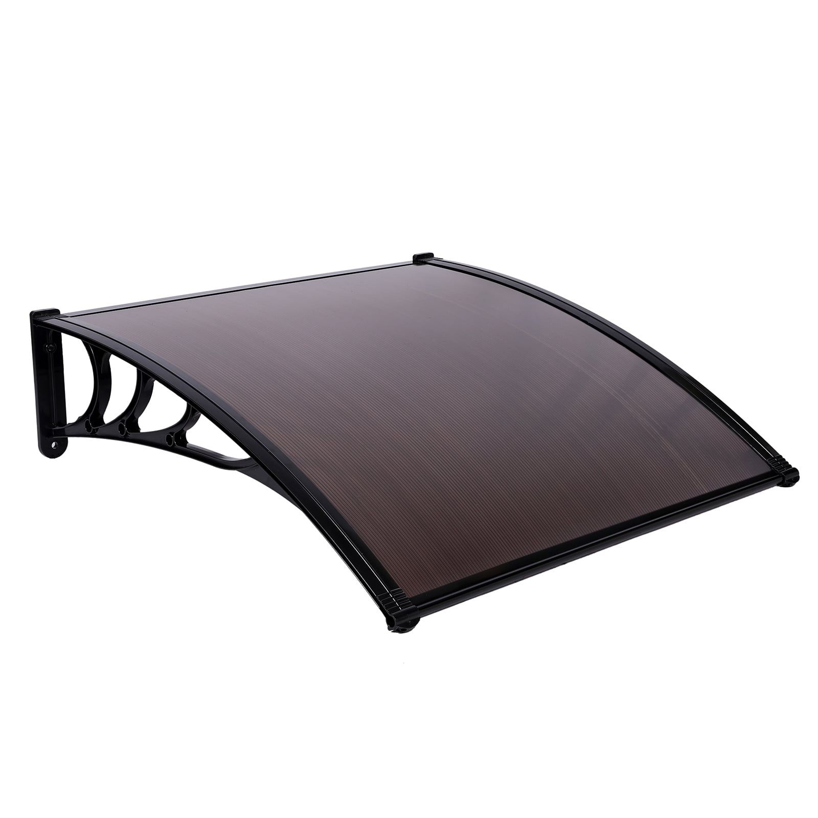 Tcbosik 39.3" x 39.3" Door & Window Awning Cover, Eaves Overhang Canopy ...