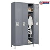 Seville Classics UltraHD Heavy Duty Metal Utility Locker Storage ...