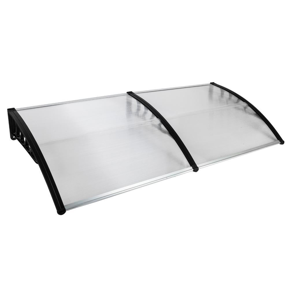 Tcbosik 80" x 38" Window & Door Awning Canopy, Front Door Overhang ...
