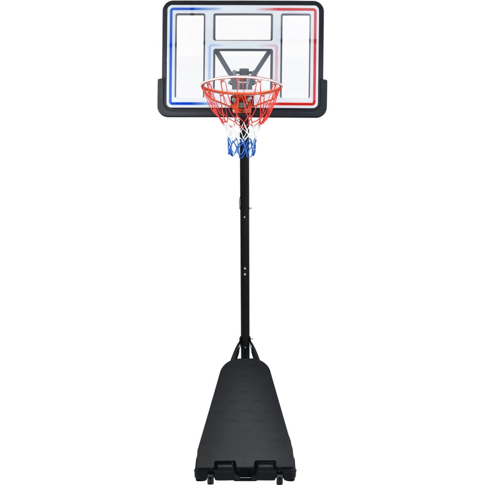 Tcbosik Basketball Hoop Outdoor, 8-10ft Height Adjustable Portable ...