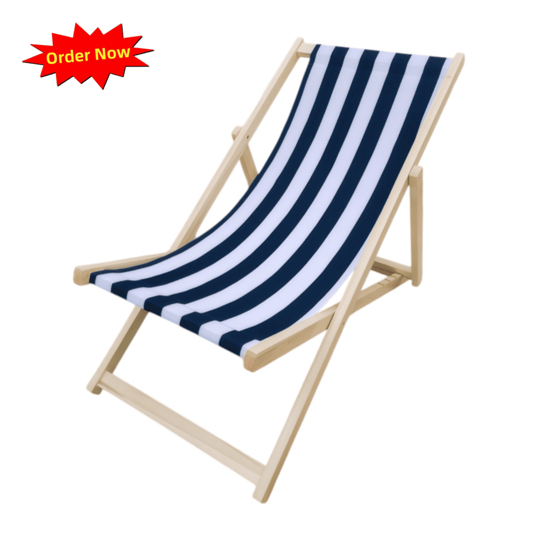 Tcbosik Beach Sling Chair, Outdoor Lounge Chair, Portable Camping Chair ...
